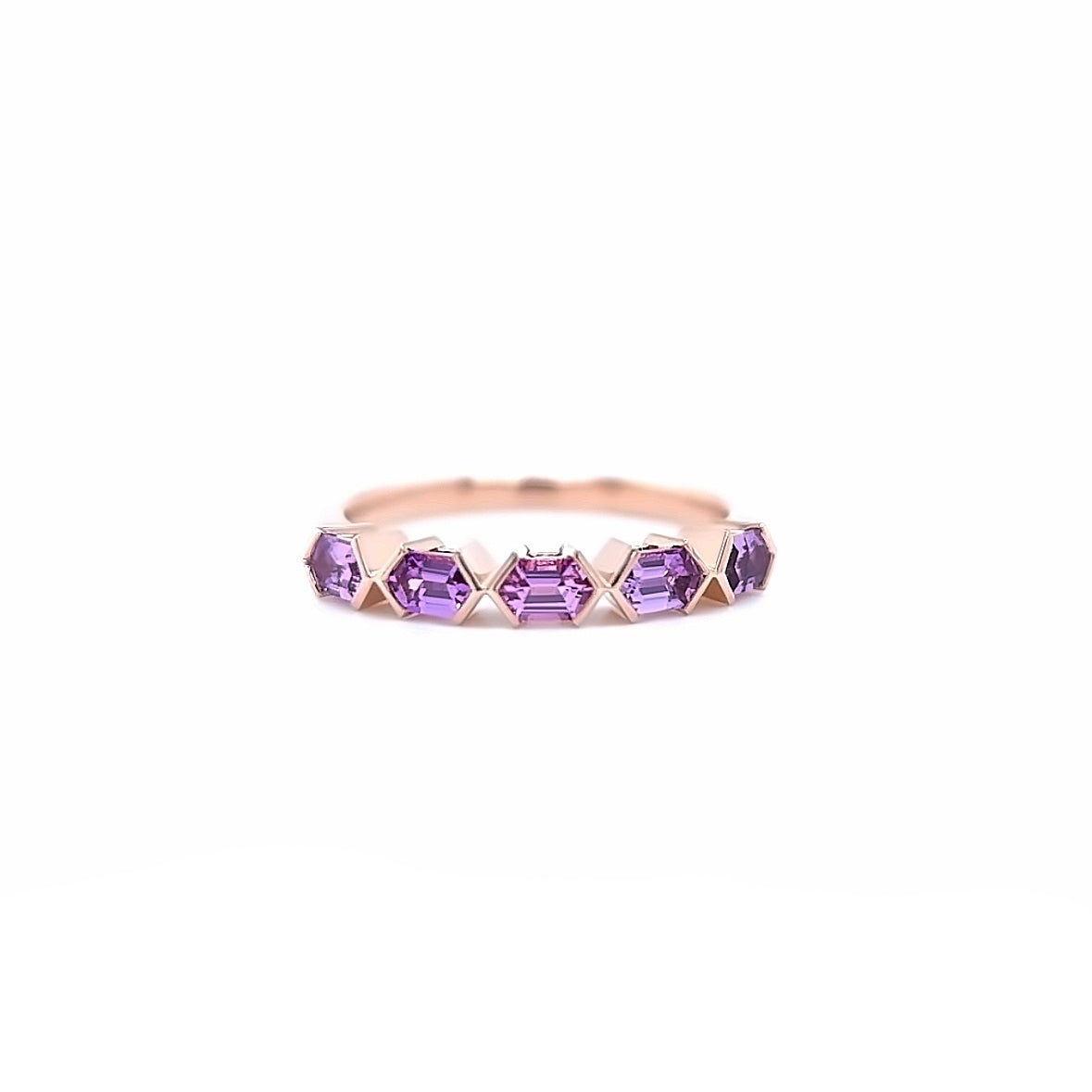 Aurora Pink Multi Sapphire Ring | Jewellery Stores Newcastle – Gallerie ...